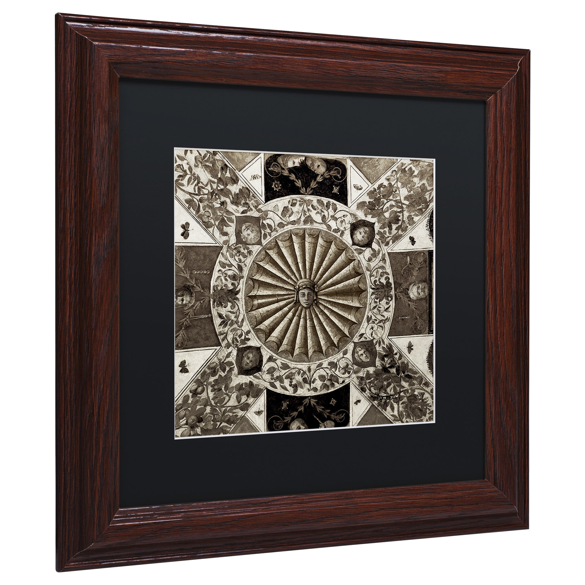 Fleur De Lis Living Alan Blaustein 'Giardini Italiano VII' Framed ...
