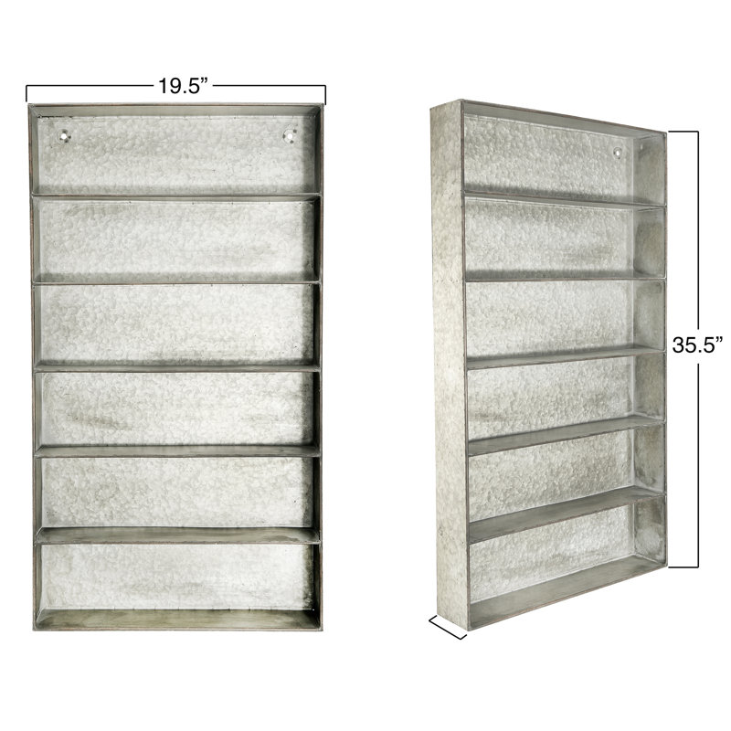 Steelside™ Madison Metal Wall Shelf & Reviews | Wayfair