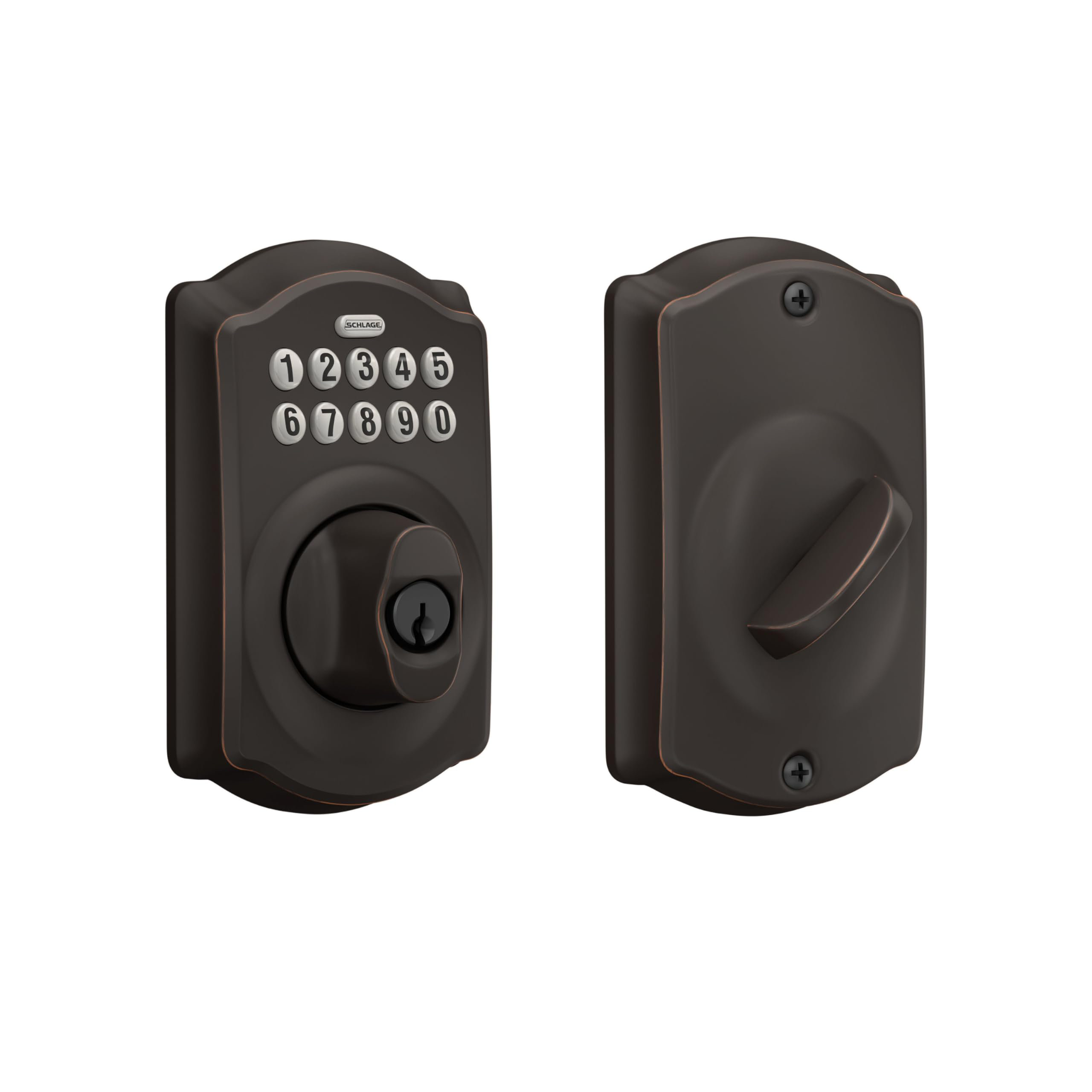 MASTER CRAFT WINDOW AND DOOR 716 Camelot Keypad Deadbolt, Electronic ...
