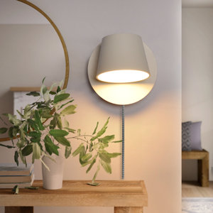 Wrought Studio™ Charlote Directional Led Armed Sconce Plug-in ...