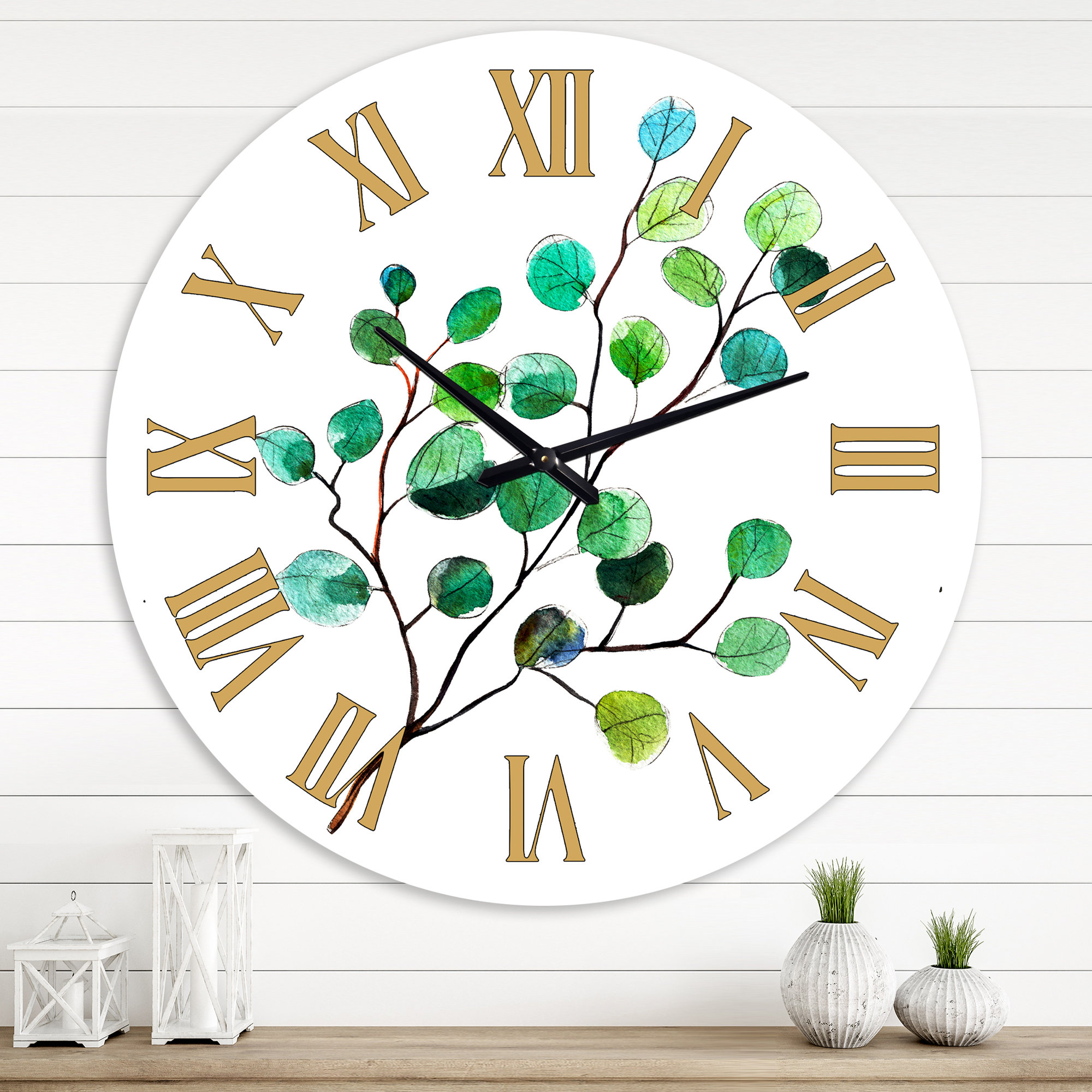 East Urban Home Young Eucalyptus Leaves and Branches IV - Traditional ...