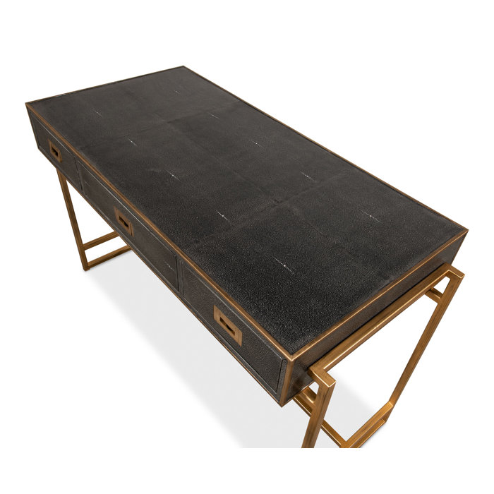 Sarreid Ltd Shagreen Writing Desk & Reviews | Perigold
