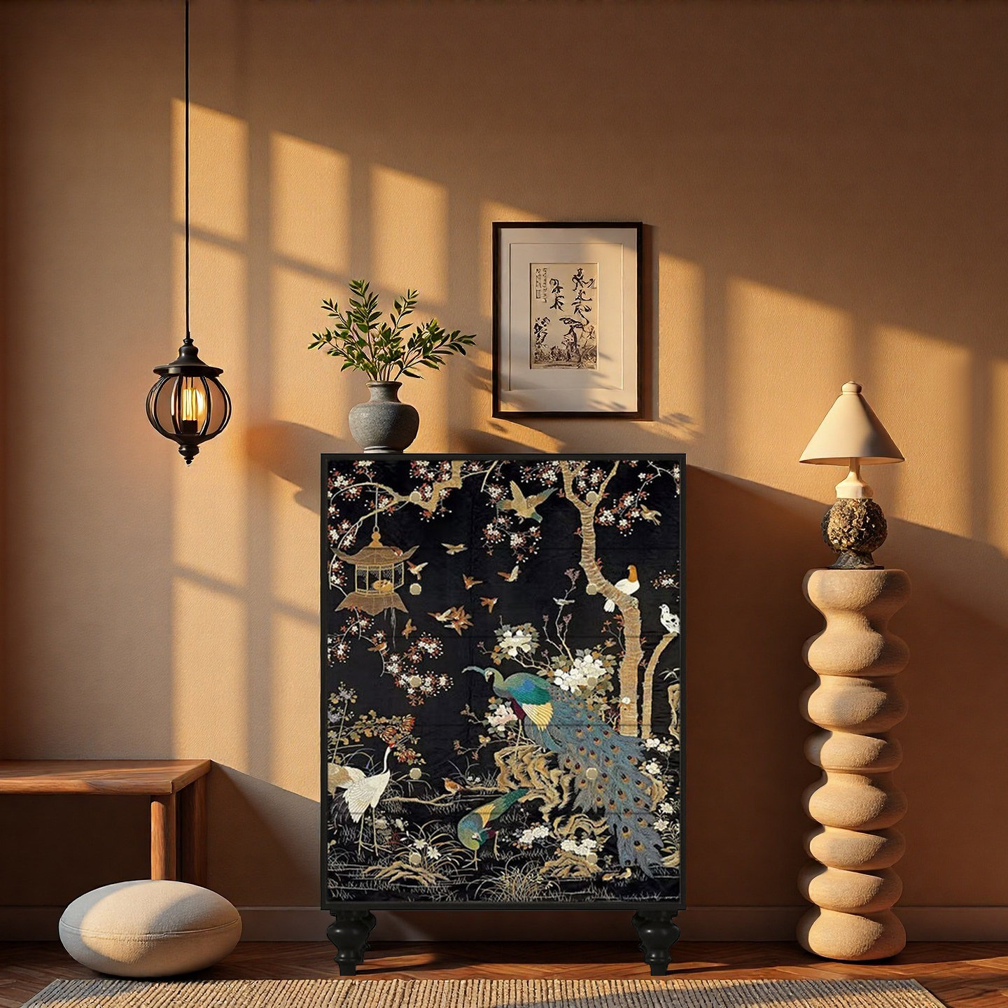HomeLuxea French style high end five drawers storage cabinet | Wayfair
