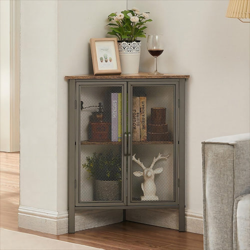 Vecelo 2 - Door Corner Accent Cabinet & Reviews | Wayfair