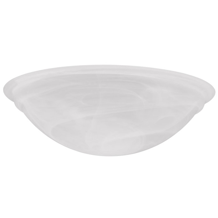 Fanimation 3.35" H x 11.5" W Glass Bowl Ceiling Fan Shade & Reviews ...