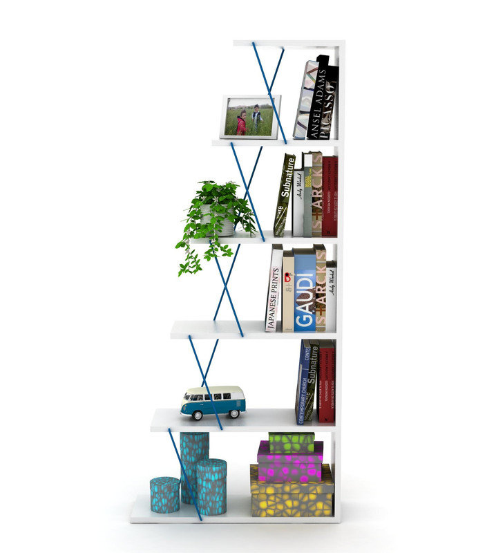 George Oliver Furnish Home Store's Modern 5 - Tier Ladder - Style ...