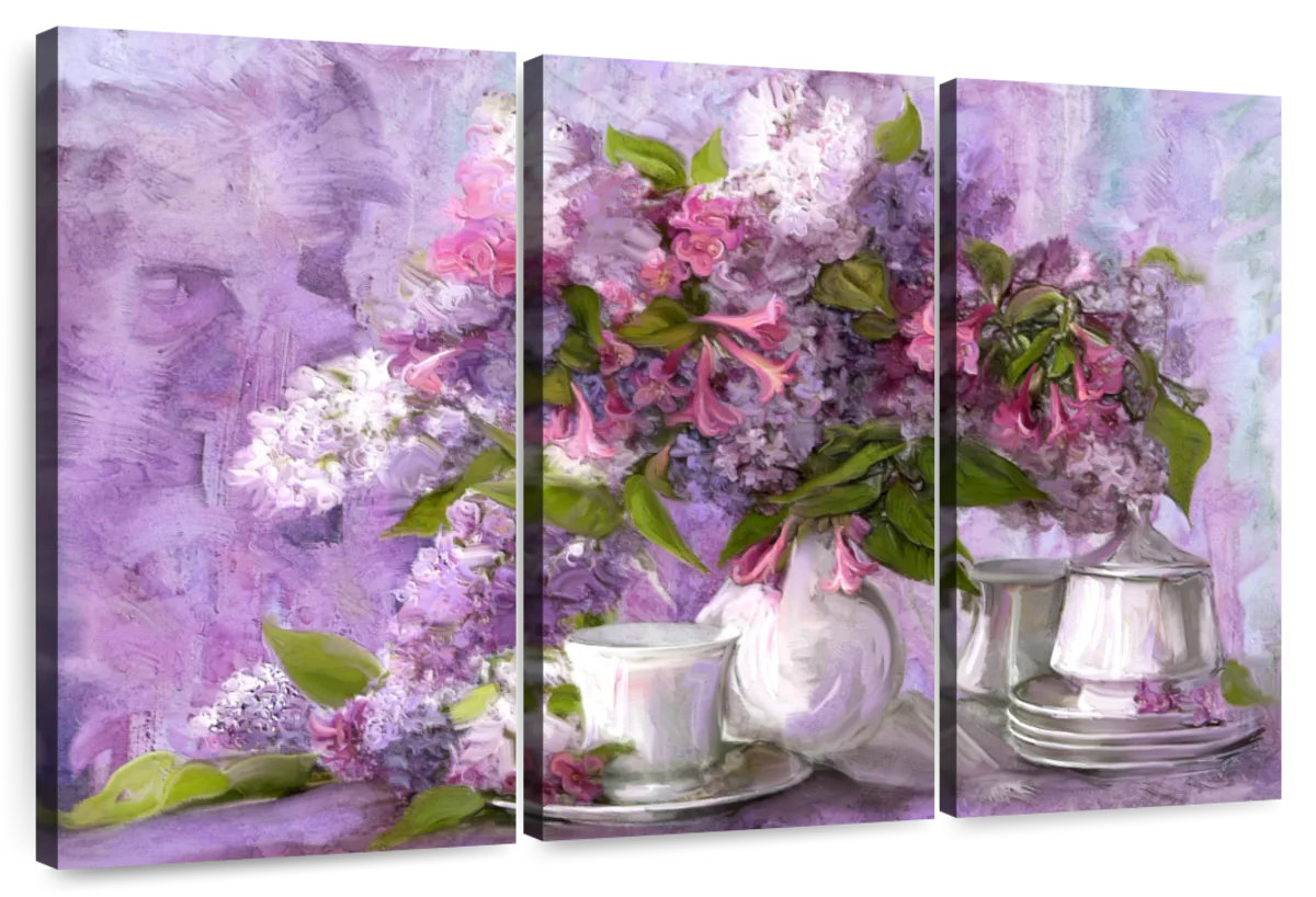 Lark Manor™ Harnek Lilac Flower | Wayfair