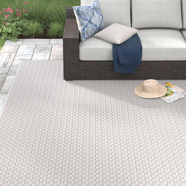 Sol 72 Outdoor™ Michaelis Ivory Indoor / Outdoor Area Rug & Reviews ...