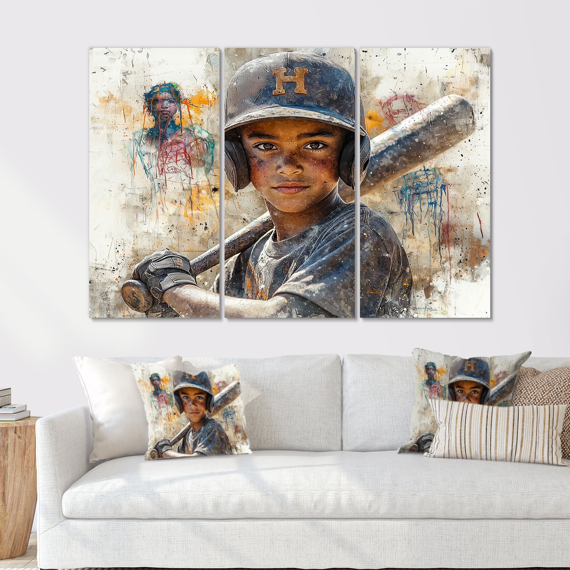 Lark Manor Young Baseball Player Future Stars - Sport Baseball Wall ...