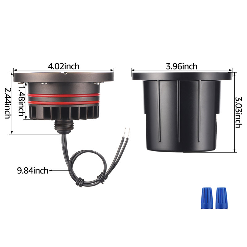 LEDVANS Commercial Grade LED In-Ground Pathway Light Landscape Well ...