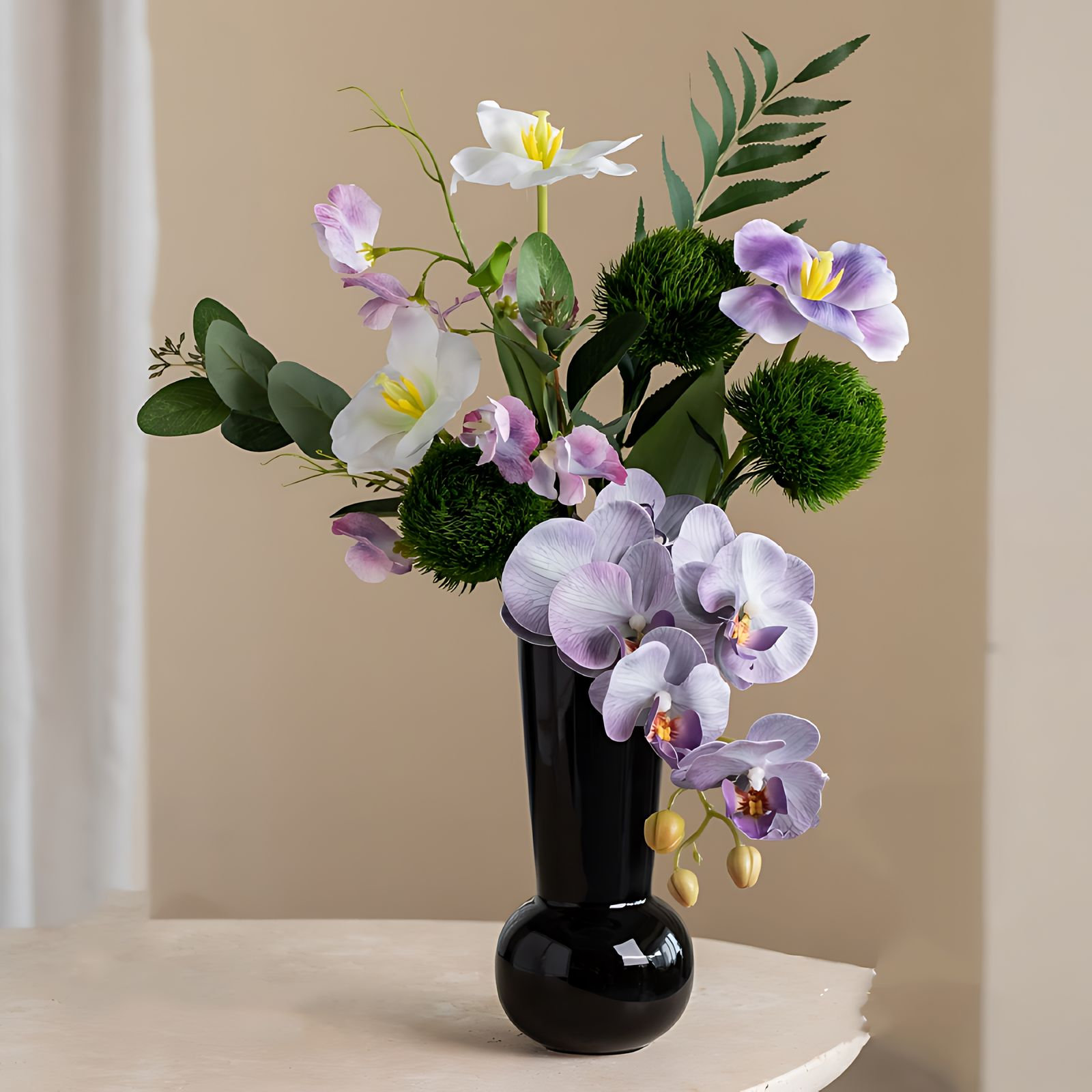 Primrue Butterfly Orchid Floral Arrangements in Vase | Wayfair