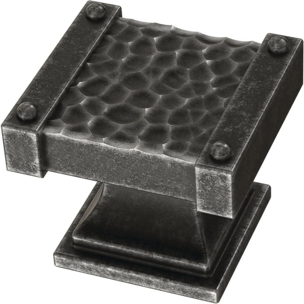 D. Lawless Hardware (Paquet de 5) Poignée martelée de 1 3/16 po ...