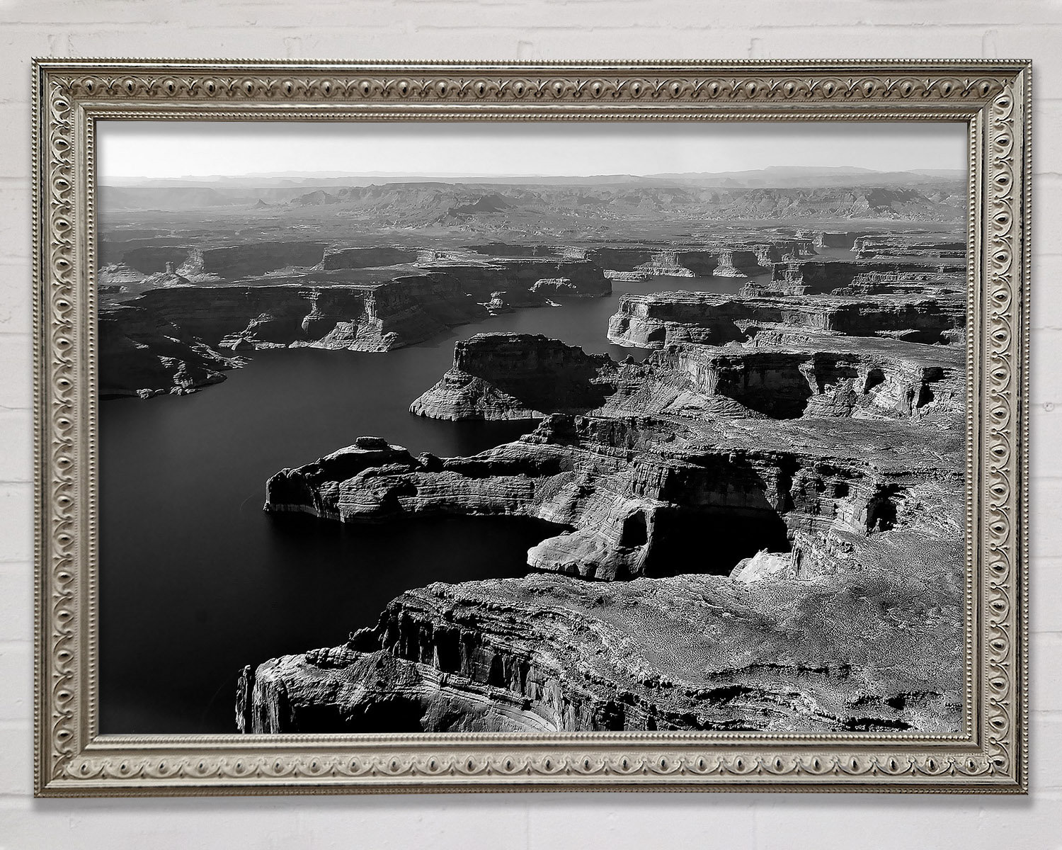 Bright Star Aerial View Of Canyon - Single Picture Frame Art Prints ...