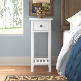 Narrow Tall Nightstands You'll Love | Wayfair