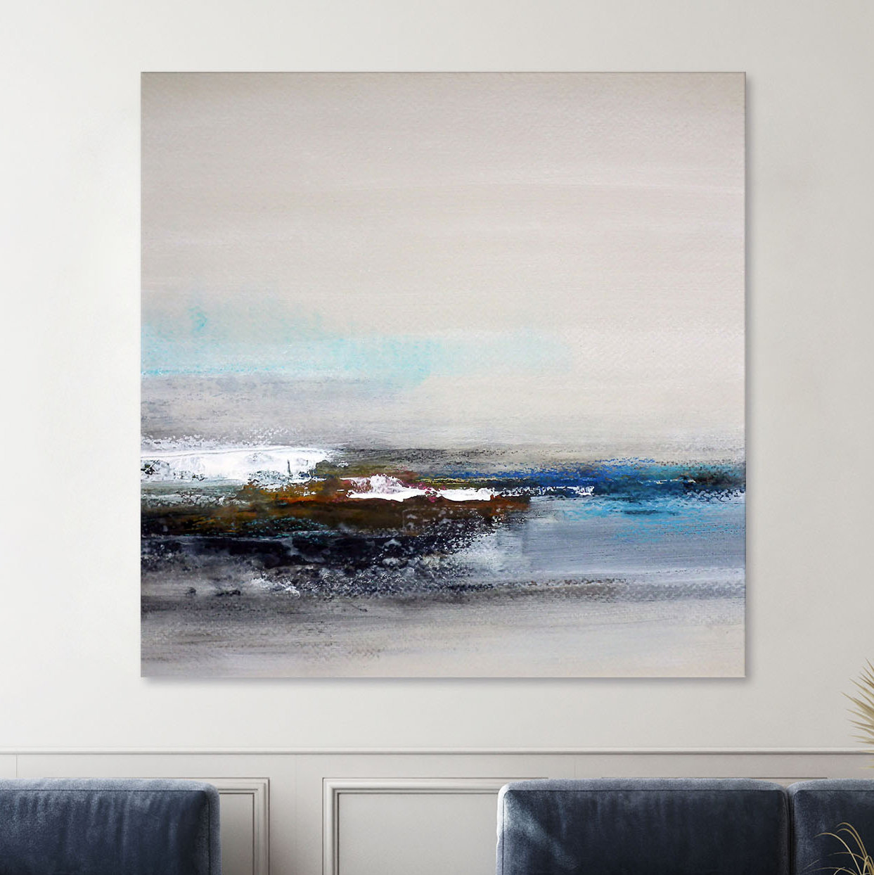 Clicart Confluence by Susan Cordes - Wrapped Canvas Painting Print ...