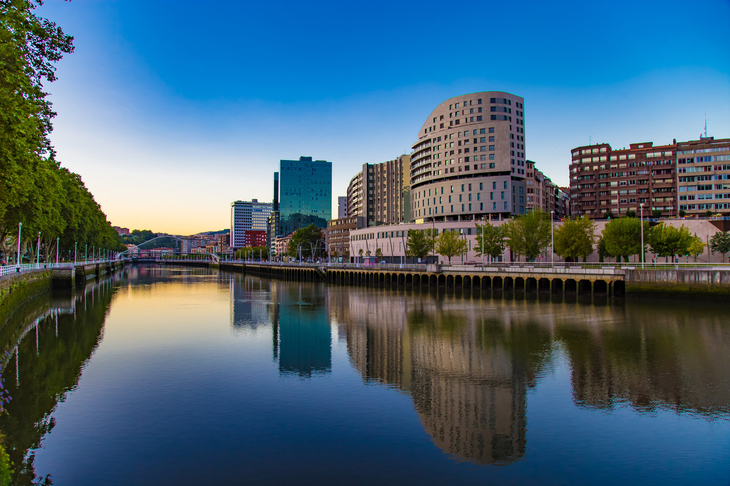 Hokku Designs Bilbao Basque Country, Spain - Wrapped Canvas Photograph ...