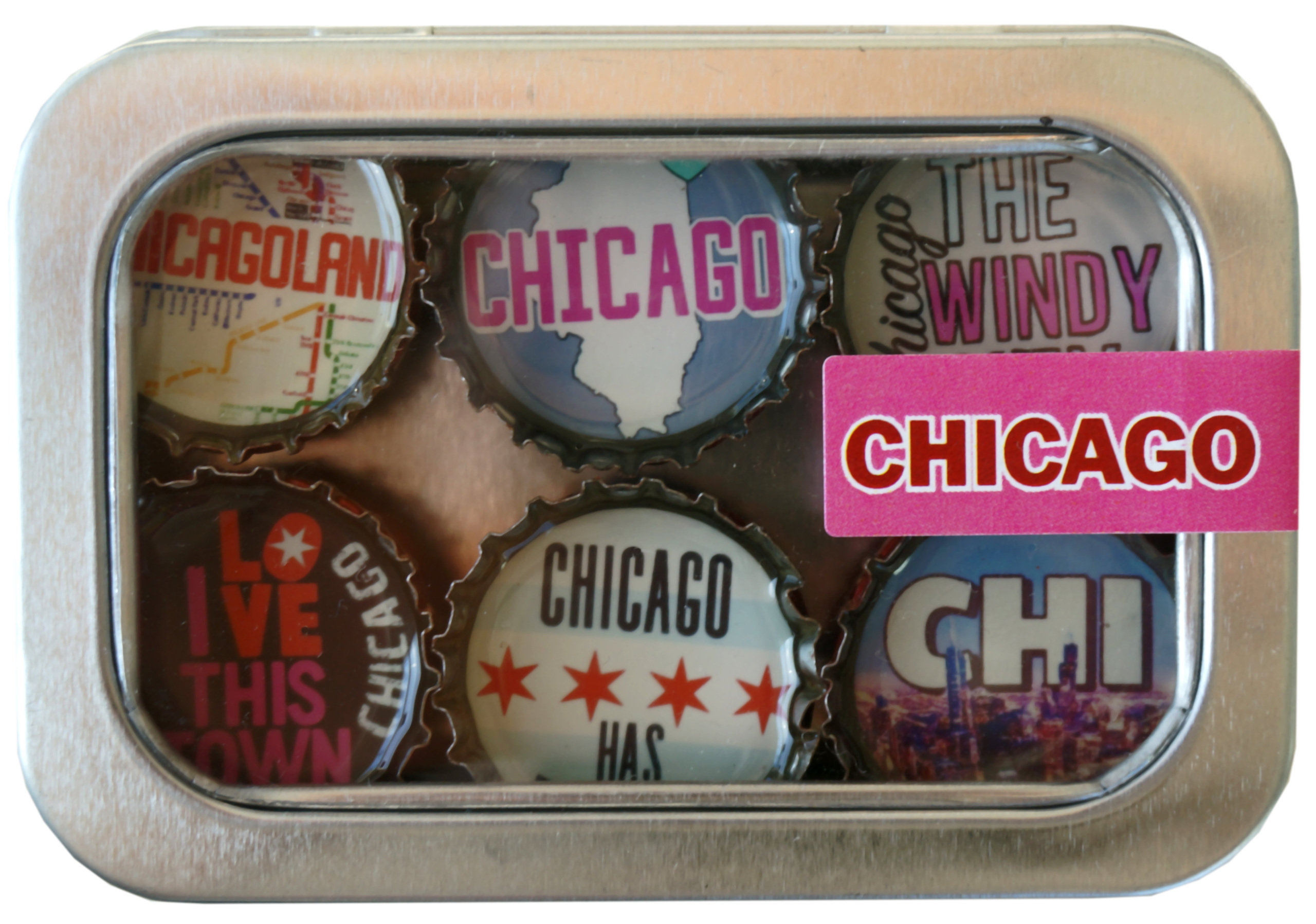 Kate's Magnets Chicago, Illinois Magnets | Wayfair