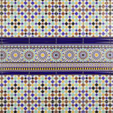 Casablanca Market Mediterranean 4" x 4" Ceramic Carthage Decorative ...