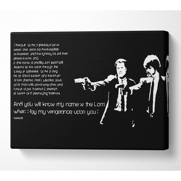 Happy Larry Movie Quote Pulp Fiction The Path Of The Righteous Man ...