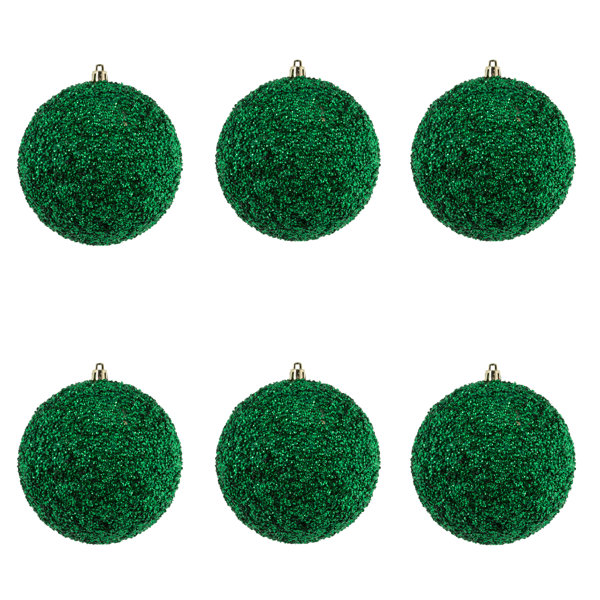 The Holiday Aisle® Beaded Ball Ornament & Reviews | Wayfair
