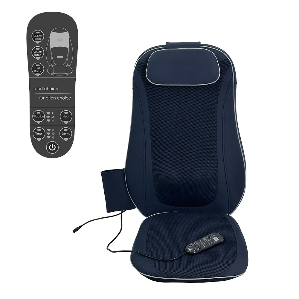 Inbox Zero Olman Back Massage Cushion With Soothing Heat, Electric Deep ...