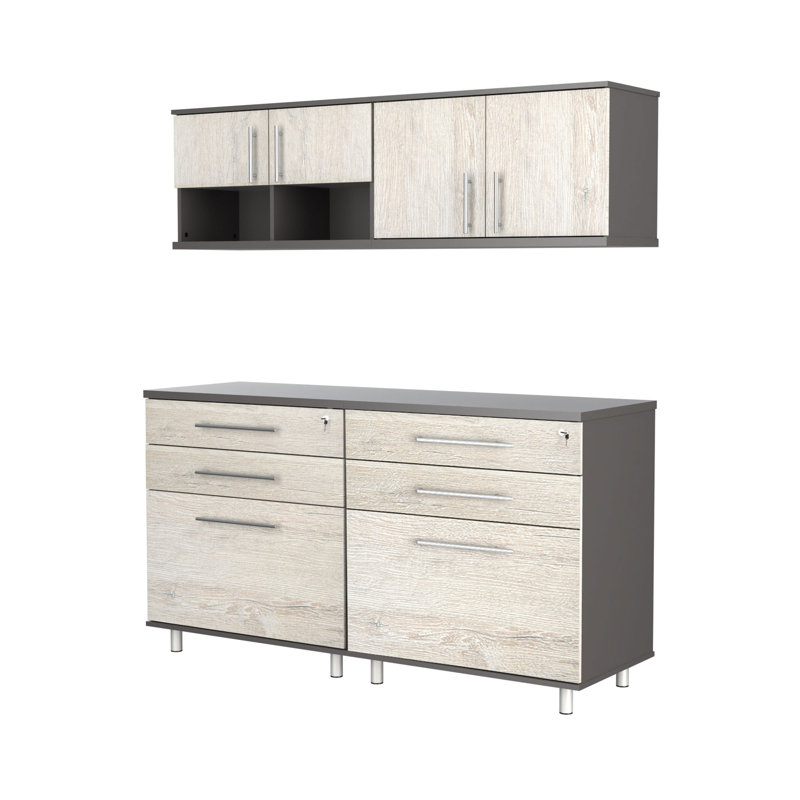 Inval Kratos 4 Piece Garage Storage System | Wayfair