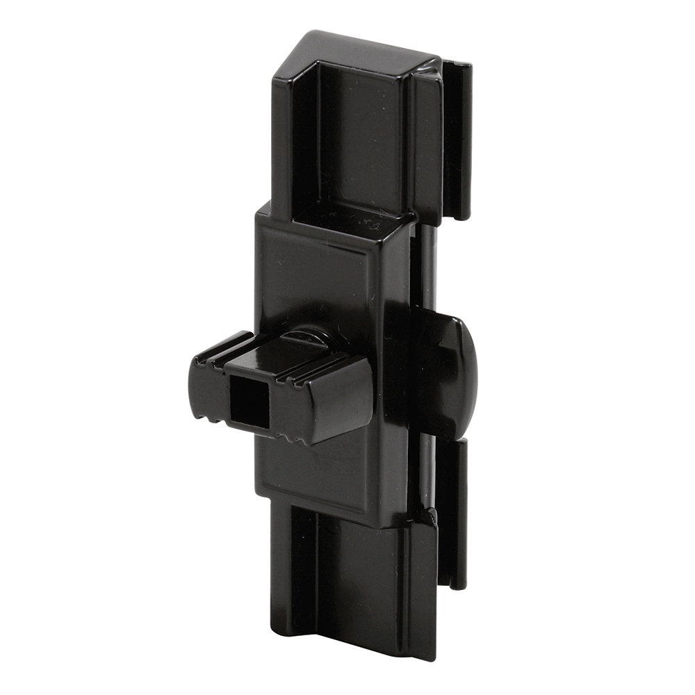 Prime-Line Black Adjustable Window Latch and Pull with Night Lock ...