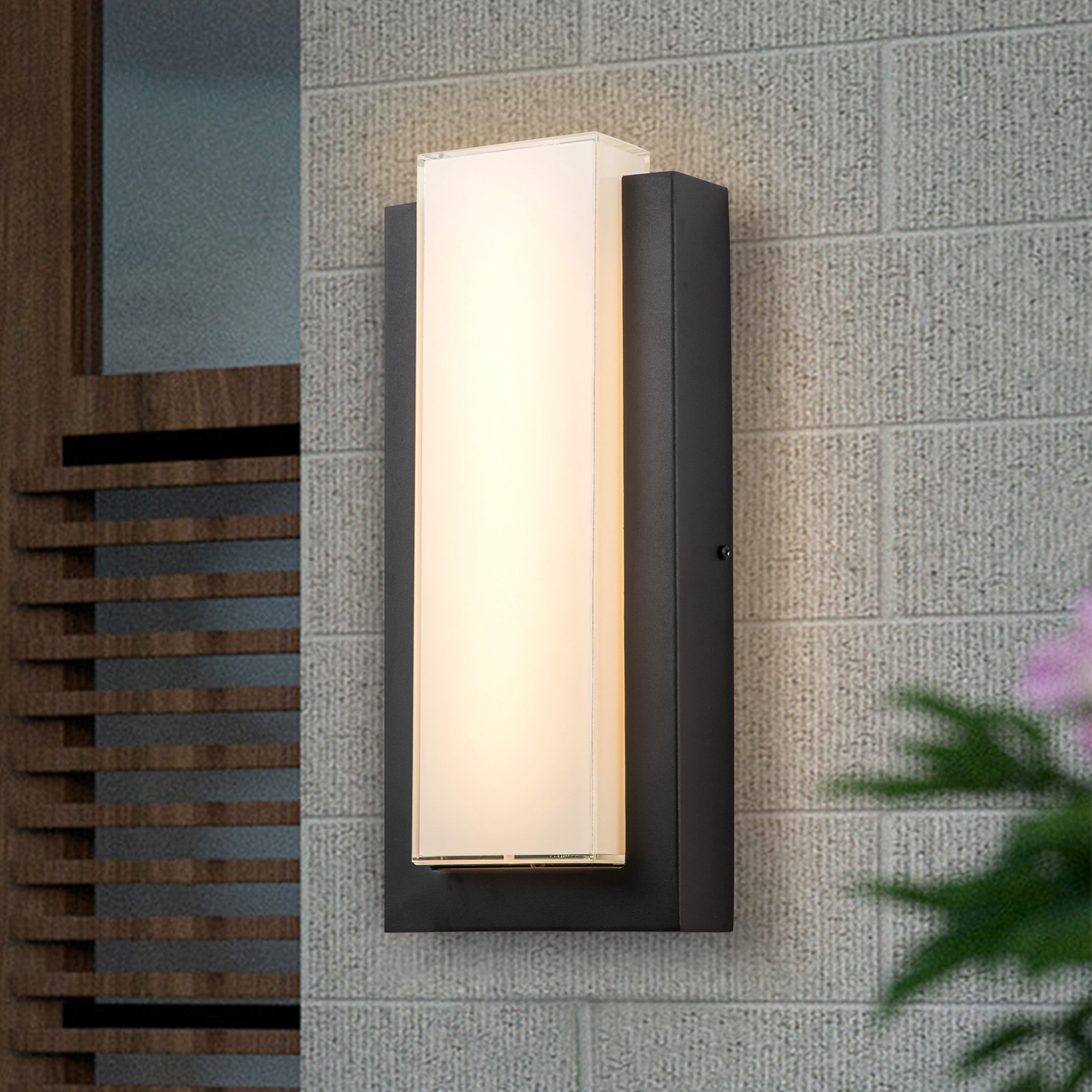 Wrought Studio™ Jazzlynn LED Wall Light & Reviews | Wayfair
