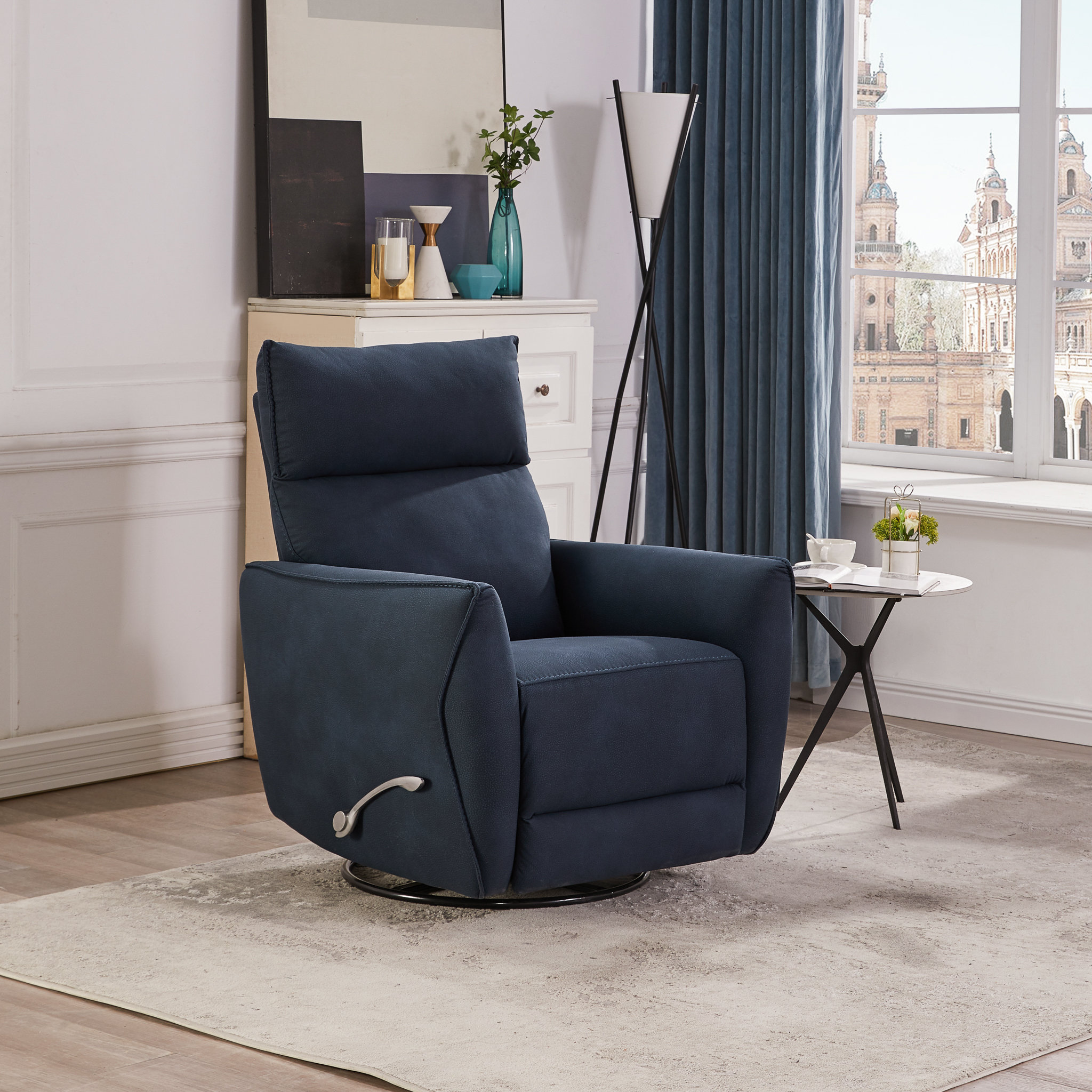 Latitude Run® Fauteuil inclinable et pivotant Koki - Wayfair Canada