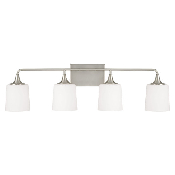 Willa Arlo™ Interiors Newlyn 4 - Light Dimmable Vanity Light & Reviews ...