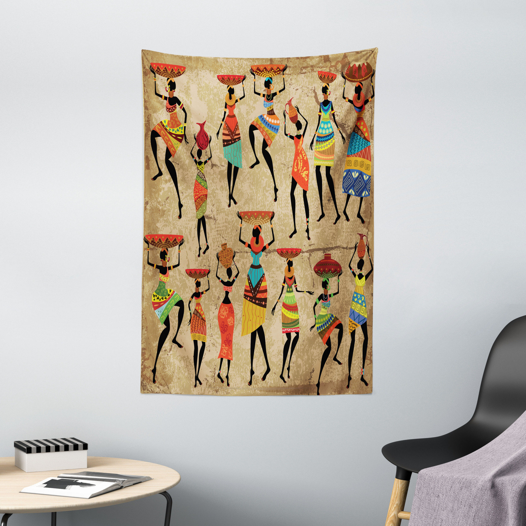 East Urban Home Polyester African Tapestry | Wayfair