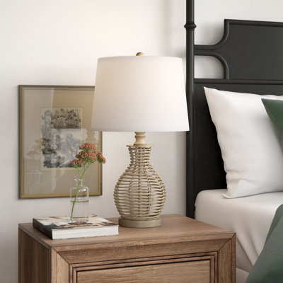 Sand & Stable Karter Rattan Table Lamp & Reviews | Wayfair