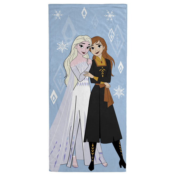 Disney Frozen 'Enchanted' Beach Towel Standard 100% Cotton | Wayfair.co.uk