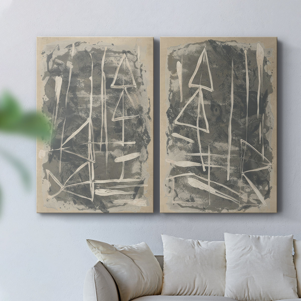 Wexford Home Mapa Linea I-Premium Gallery Wrapped Canvas -Ready to Hang ...