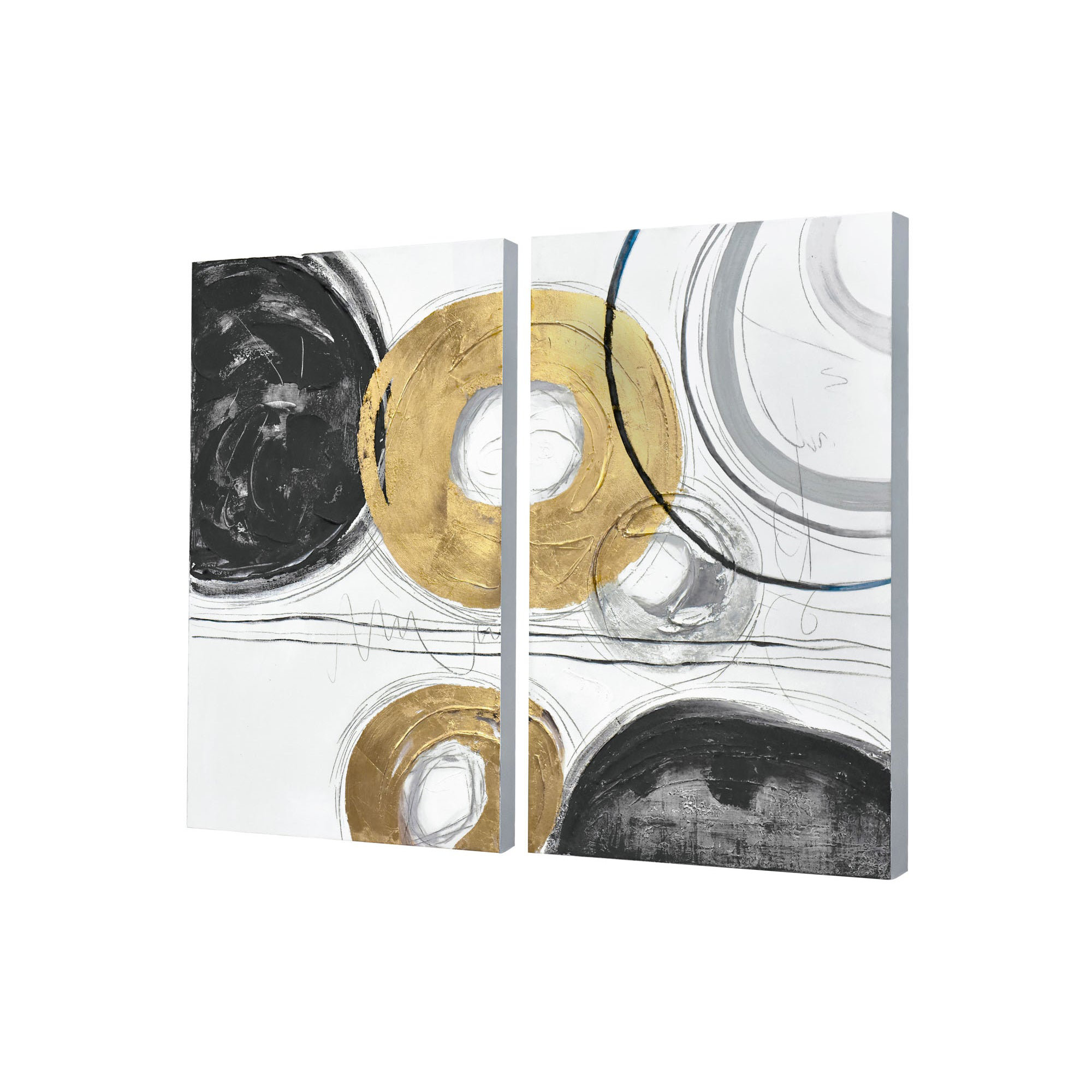 Varaluz Circle Gets the Square - Wrapped Canvas Graphic Art - Wayfair ...