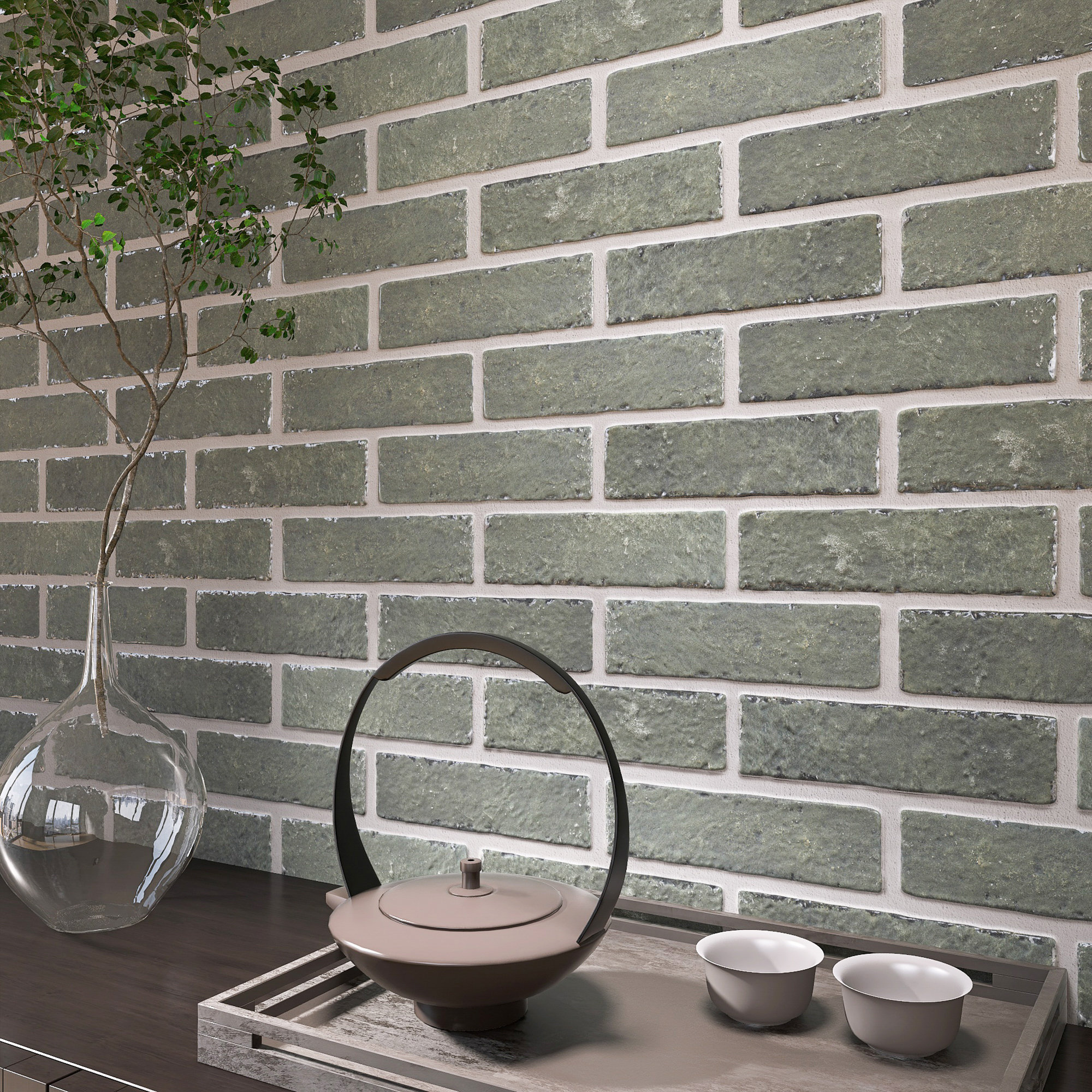 Supreme Tile Bristol Brick 2.95 In. X 11 In. Matte Porcelain Floor And Wall Tile | Wayfair