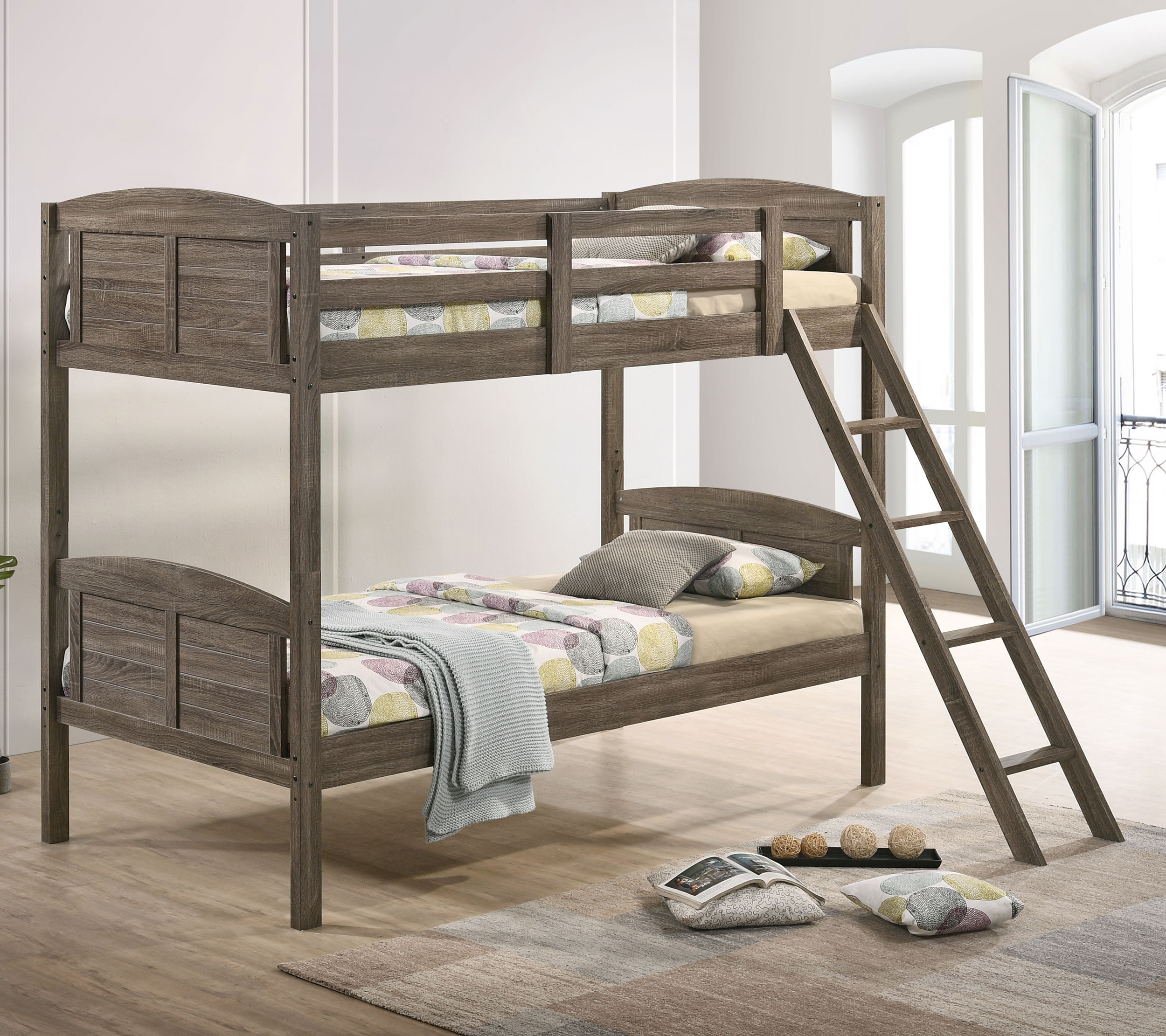 Redwood Rover Flynn Bunk Bed with Built-in Ladder & Reviews - Wayfair ...