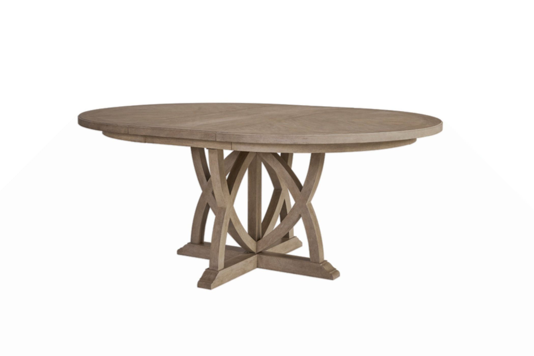 Corrigan Studio Round Dining Expandable Dining Table - Wayfair Canada