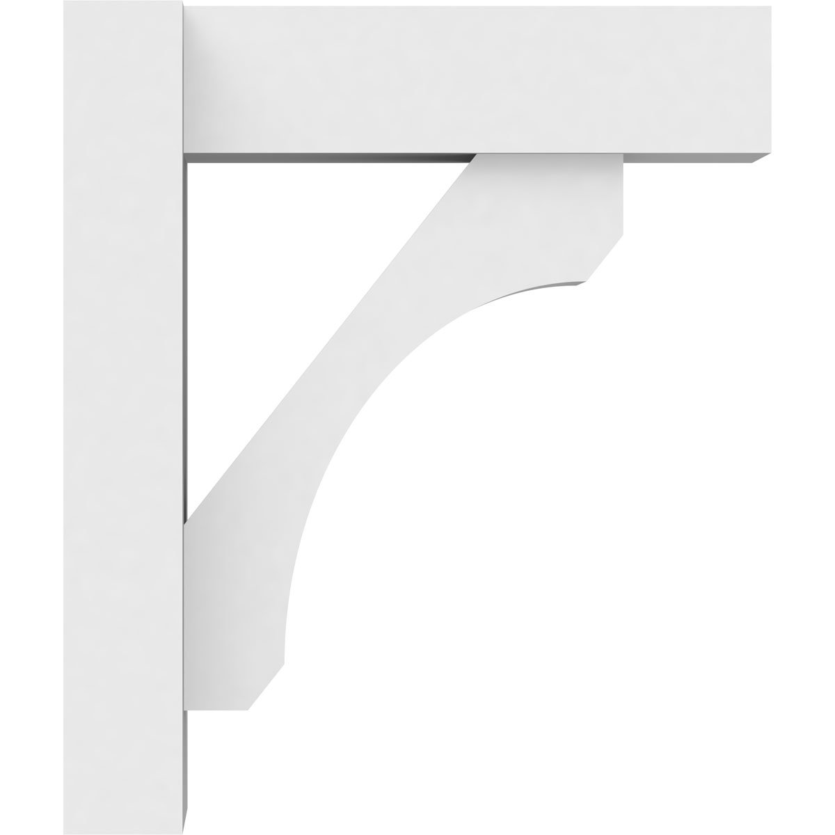 Ekena Millwork Legacy Architectural Grade PVC Outlooker with Block Ends ...