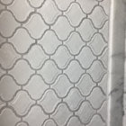 Supreme Tile Lauretta 3" x 3" Glass Arabesque Mosaic Wall Tile ...