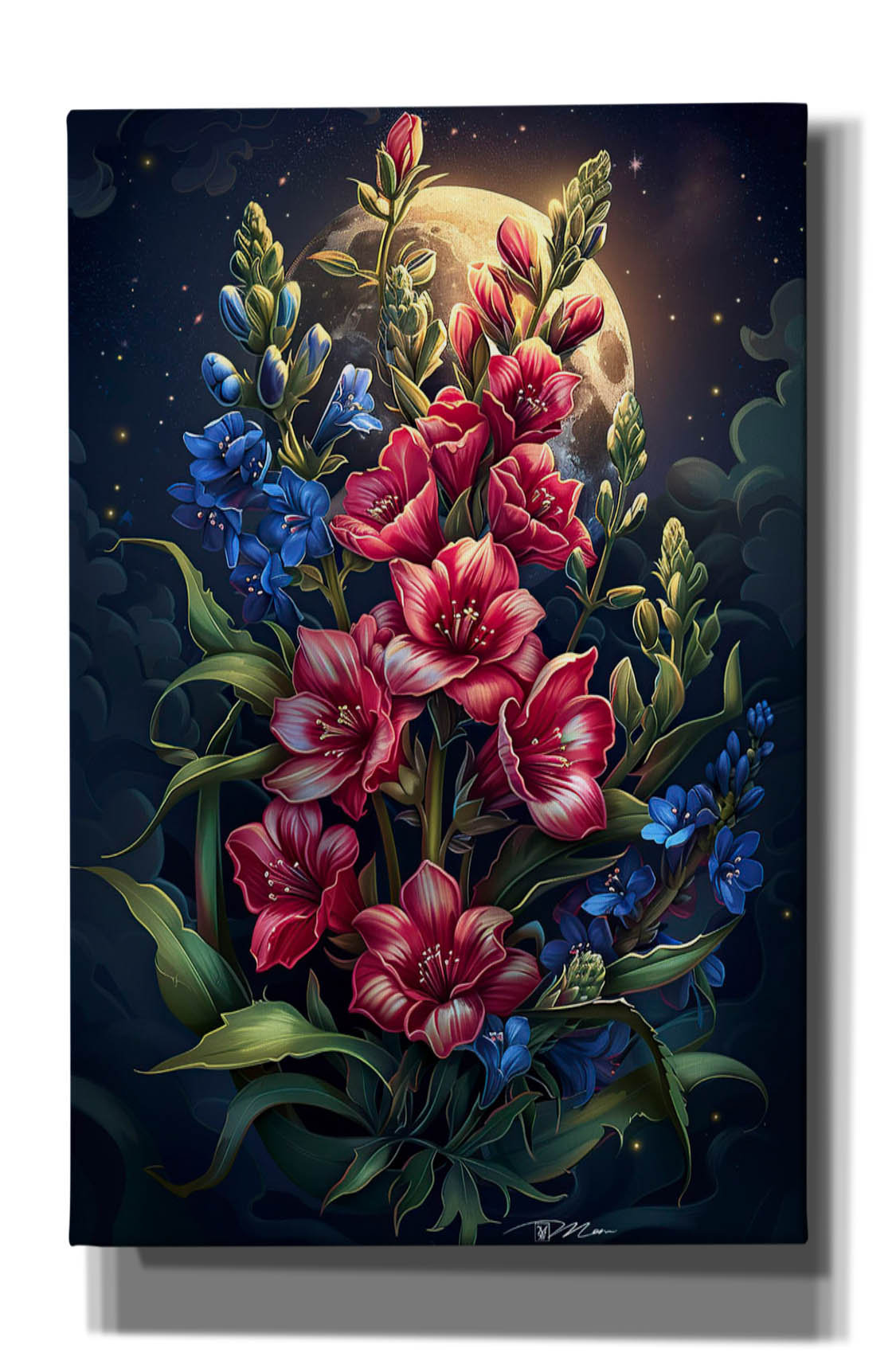 Winston Porter Epic Graffiti 'Lunar Snaptastic Red And Blue' by Momart ...