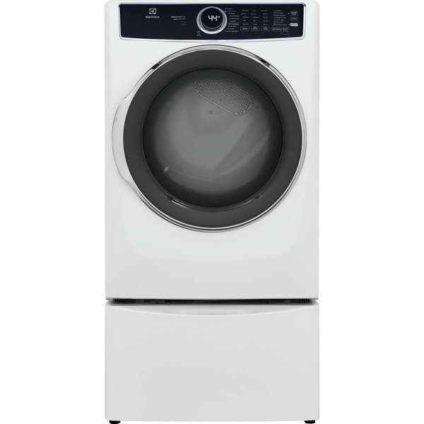 Electrolux 8 Cubic Feet Natural Gas Stackable Dryer with Steam Dry ...