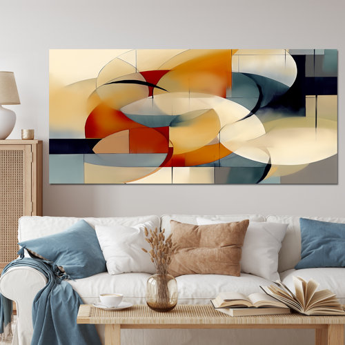 Ivy Bronx Damore Exploring Abstracted Patterns I - geometric canvas ...