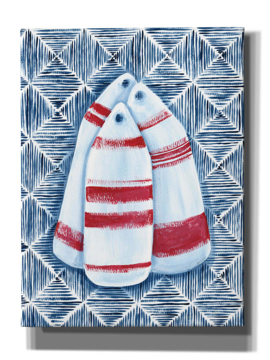 Epic Graffiti 'Nautical Buoys' by Yvette St. Amant Canvas Wall Art ...