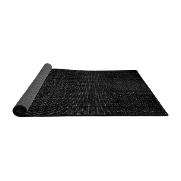17 Stories Cadmium Black Area Rug & Reviews | Wayfair