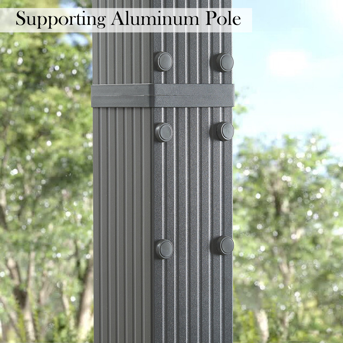 IWICKER 13 Ft. W x 10 Ft. D Aluminum Pergola with Canopy | Wayfair