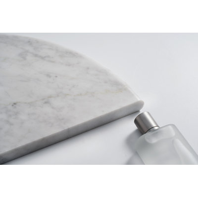 MatrixStoneUSA Triangle Stone Corner Shelf & Reviews | Wayfair