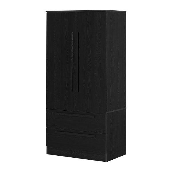 South Shore Acapella Wardrobe Armoire With Doors And Drawers | Wayfair