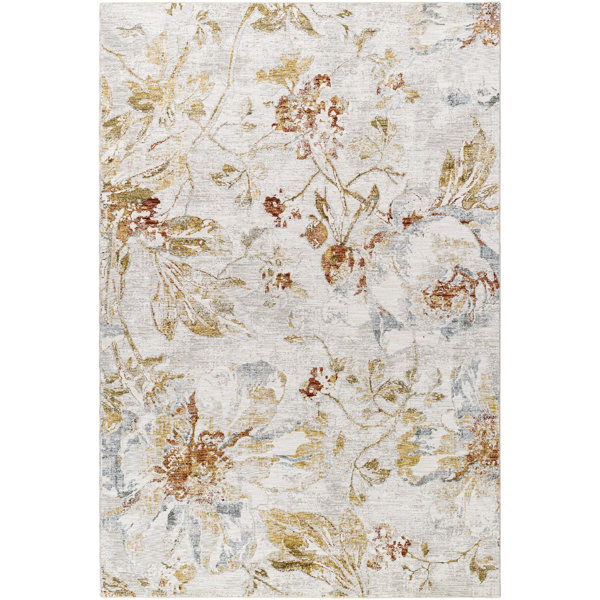 Wildon Home® Ciel Medium Brown/Rust Area Rug | Wayfair