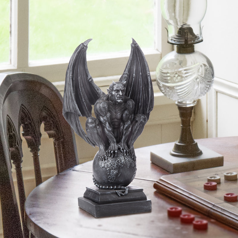 Design Toscano Hellion the Devil Gargoyle Statue & Reviews | Wayfair